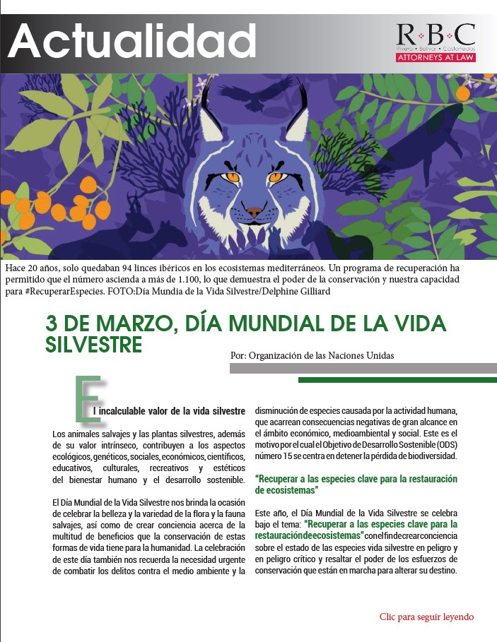 3 De Marzo Día Mundial De La Vida Silvestre